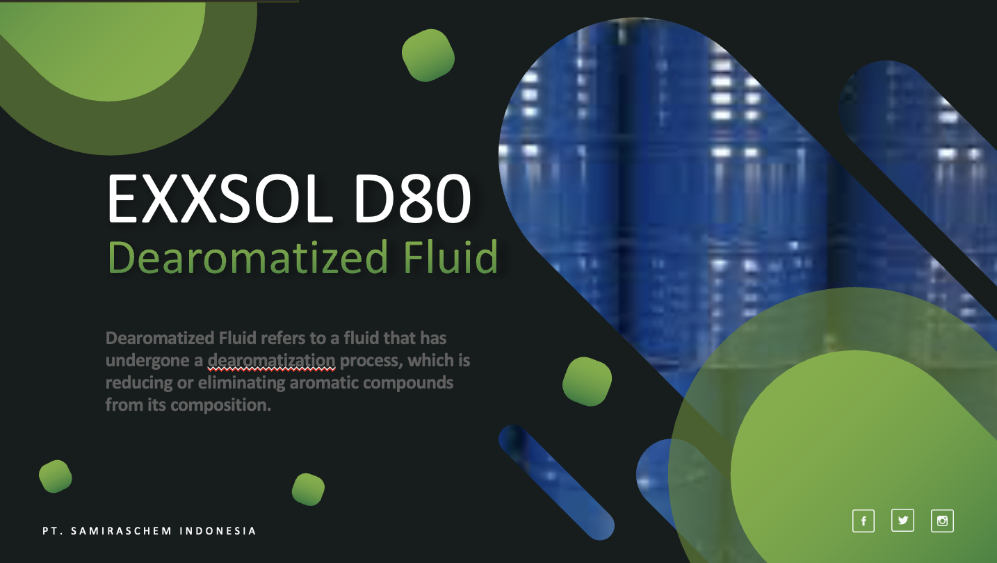 Jual Exxsol D80 Dearomatized Fluid - PT. Samiraschem Indonesia