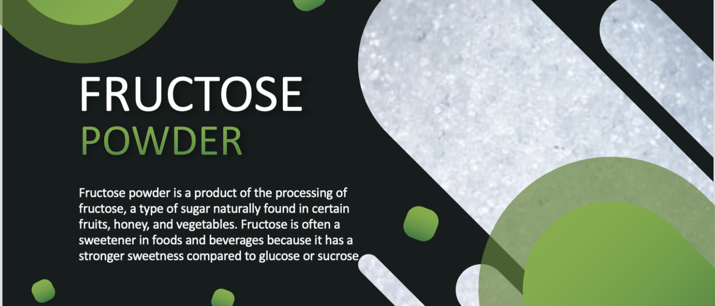 Jual Fructose Powder - PT. Samiraschem Indonesia