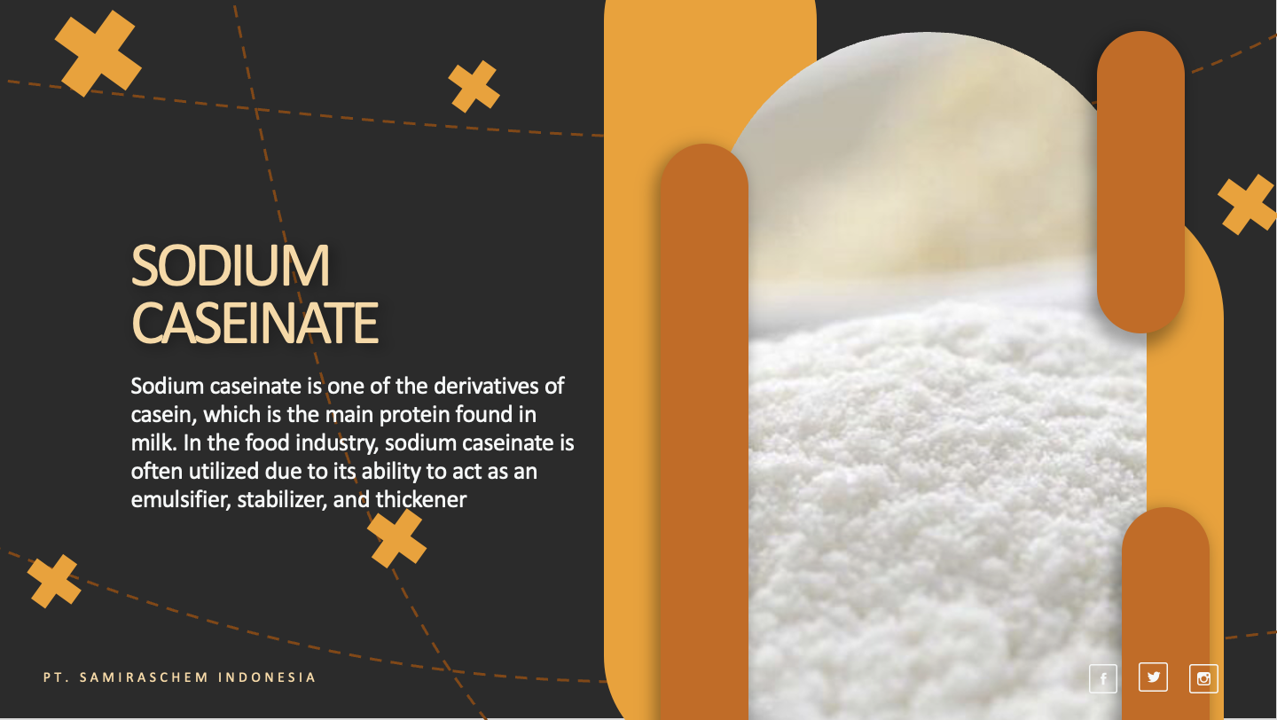 Jual SODIUM CASEINATE - PT. Samiraschem Indonesia