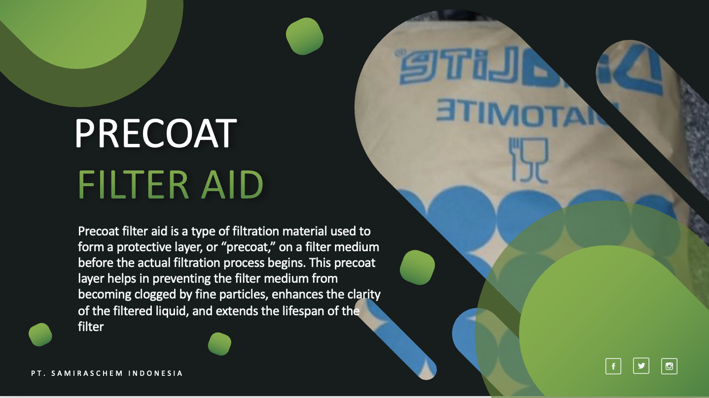 Precoat Filter Aid - PT. Samiraschem Indonesia