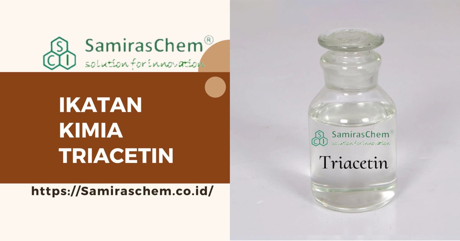 Ikatan Kimia Triacetin adalah senyawa organik
