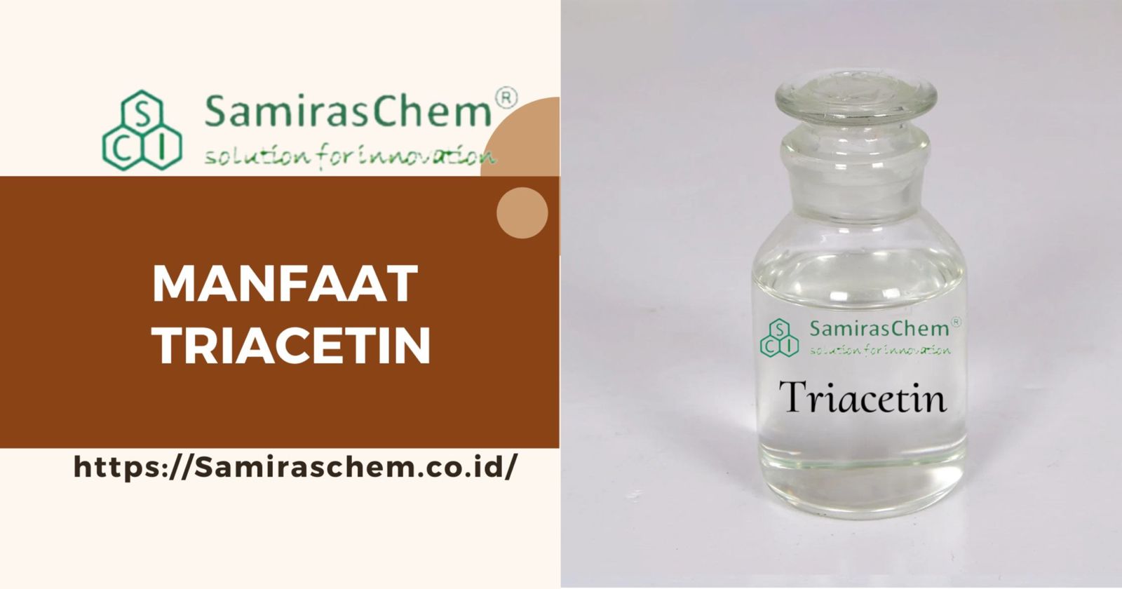 Manfaat Triacetin dalam industri kimia, farmasi, makanan