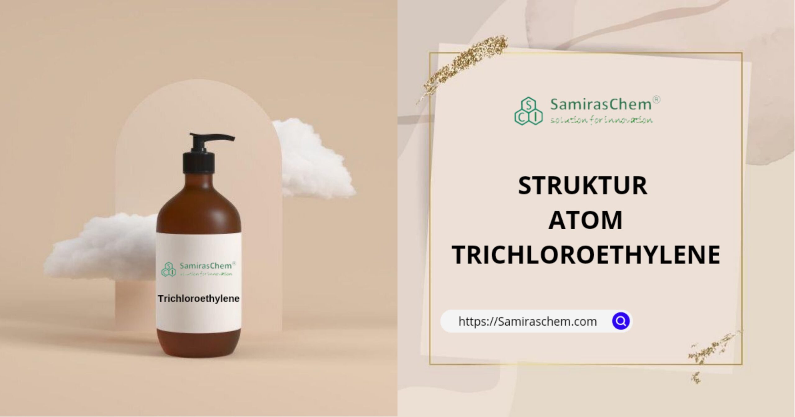 Struktur Atom Trichloroethylene - PT. Samiraschem Indonesia