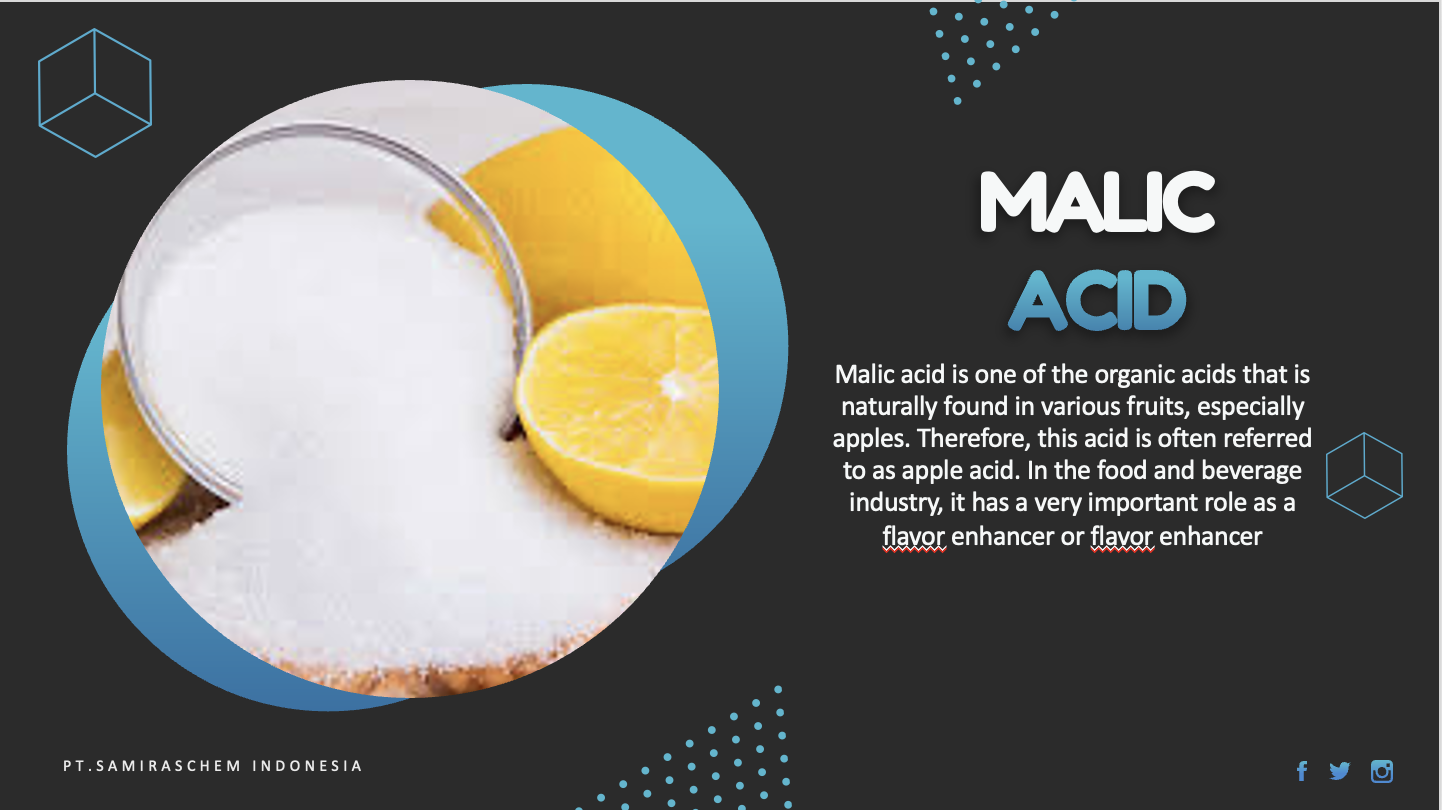 Jual Malic Acid - PT. Samiraschem Indonesia
