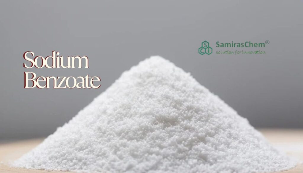 Struktur Atom Sodium Benzoate - PT. Samiraschem Indonesia